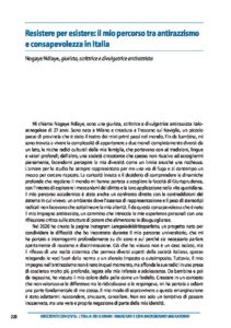 30 Resistere per esistere_il mio percorso tra antirazzismo e consapevolezza in Italia | Centro ...